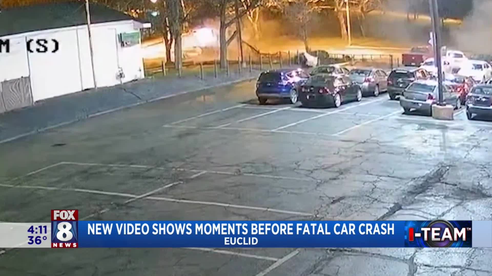 Security video: 8 vehicles damaged in fatal 100 mph crash – Fox 8 ...